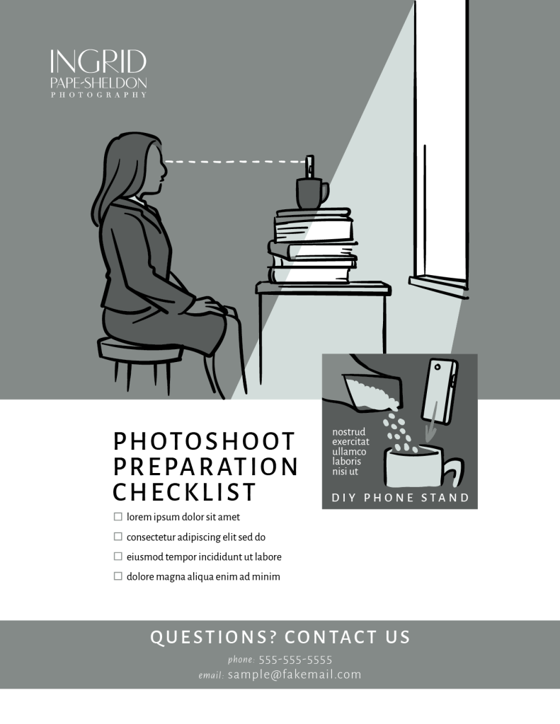 Photoshoot Guide – Kate Sheldon